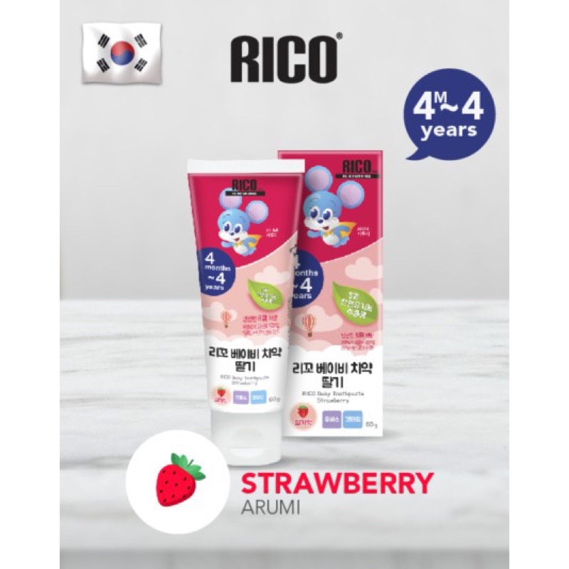 RICO Baby Toothpaste | Shopee Malaysia