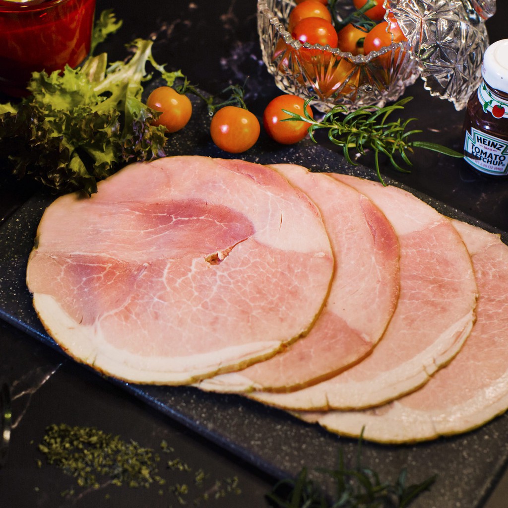 PORKOFINO Honey Glazed Ham Slice Gourmet German Recipe Premium Whole ...