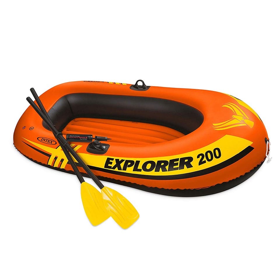 INTEX 58331 200 Boat Perahu Kapal Bot Explorer Inflatable Swimming ...