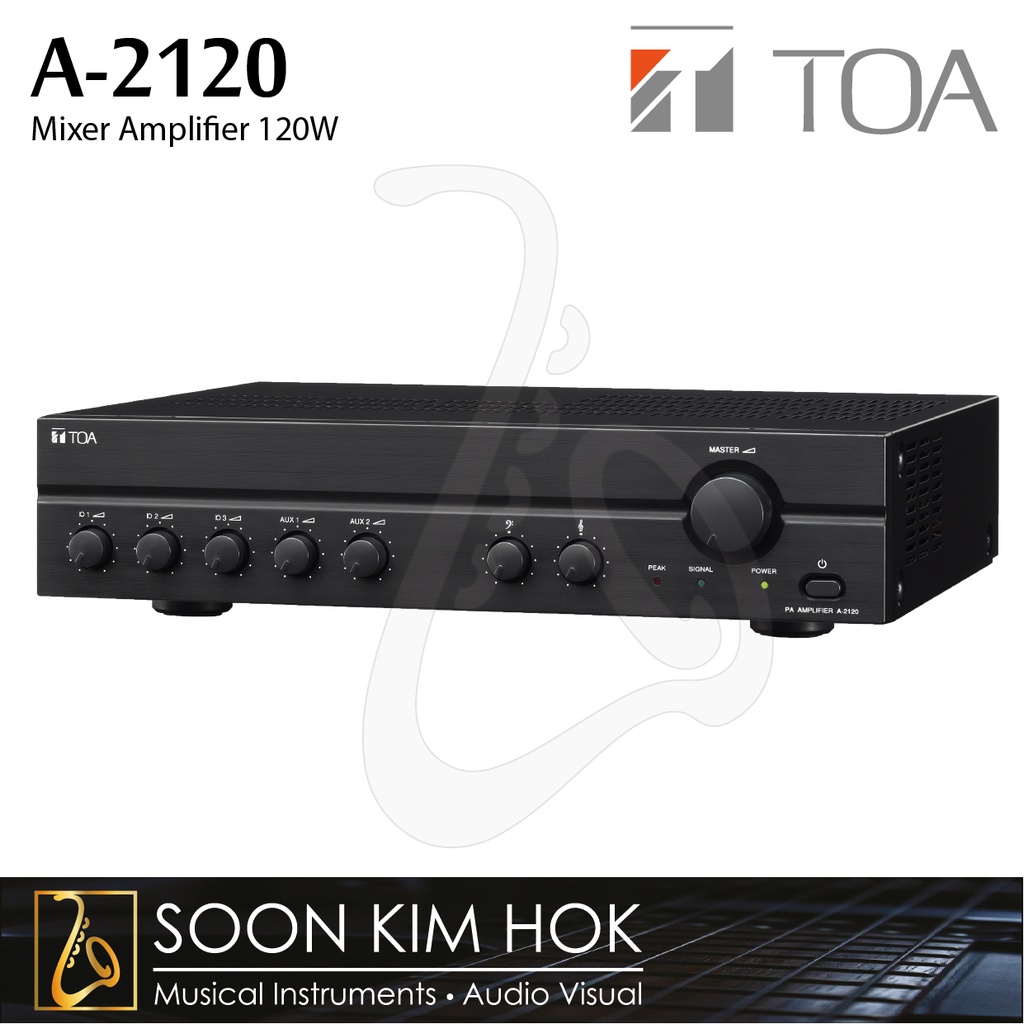 TOA A-2120 Mixer Amplifier 120W (A2120) | Shopee Malaysia