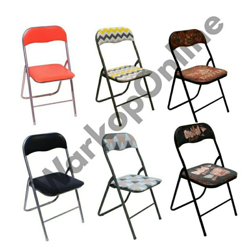 Informa Folding Chair Iron Metal Bench Indoor outdoor Office School ...