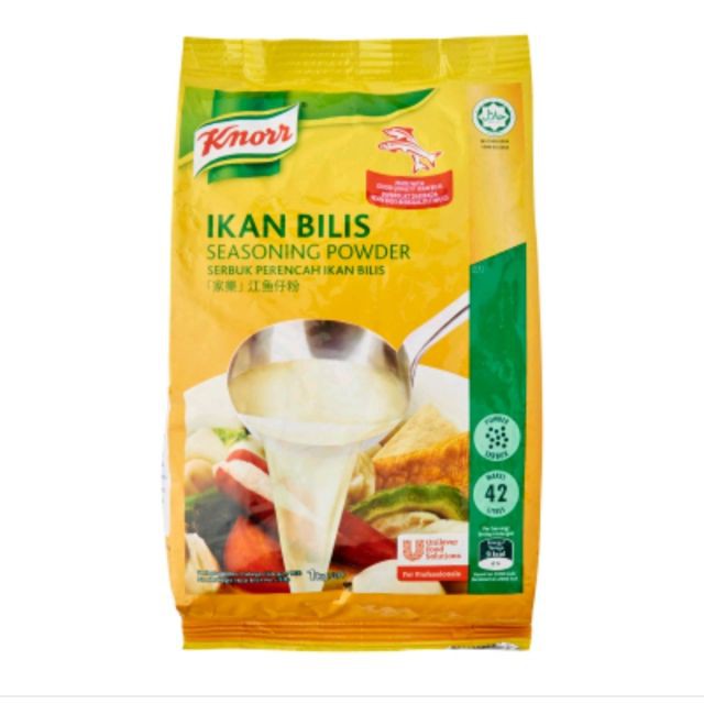 Knorr Ikan Bilis Seasoning Powder|Knorr Anchovy Powder 1kg | Shopee ...