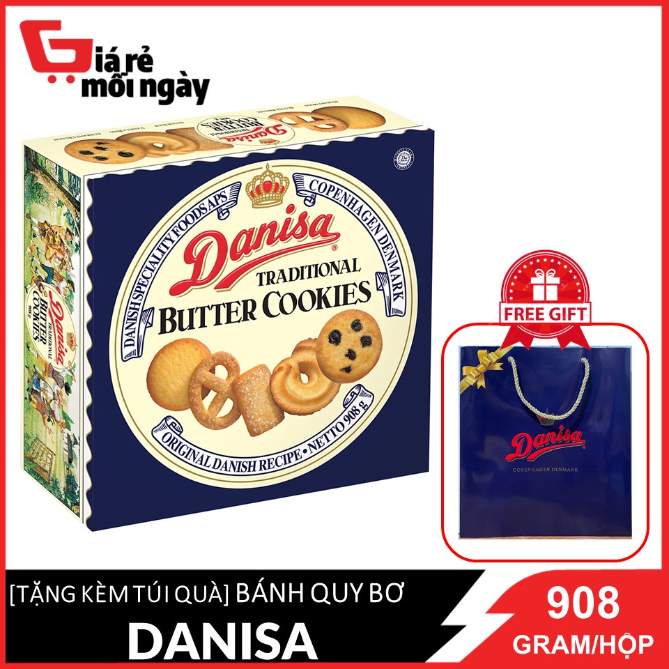 [NEW Date] Danisa Butter Cookies Box 908g | Shopee Malaysia