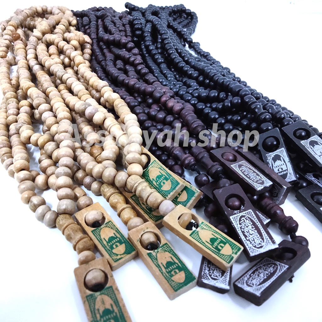 Tasbih Kayu Tasbih Biji Kayu 99 Biji | Shopee Malaysia