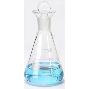 Conical Flask / Erlenmeyer Flask with Stopper | Shopee Malaysia