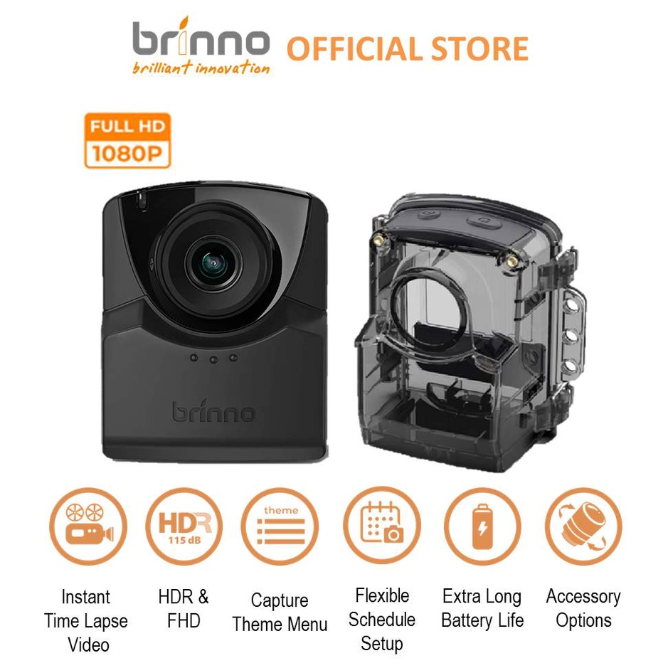 Brinno TLC2020-H Time Lapse Camera (Housing Bundle) - Full HD & HDR ...
