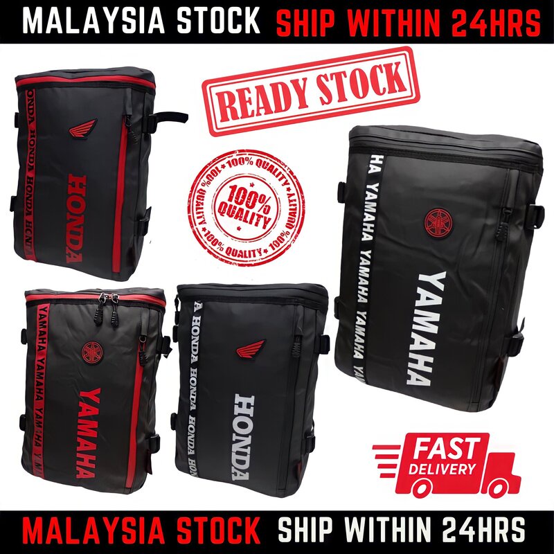 Yamaha Waterproof Backpack Motor Rider Backpack Beg Lelaki Backpack ...