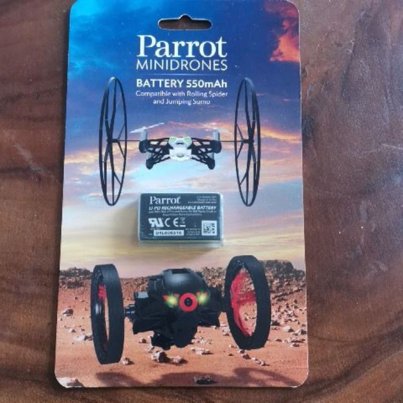 Parrot jumping sumo and rolling spider 550 mah original battery ...