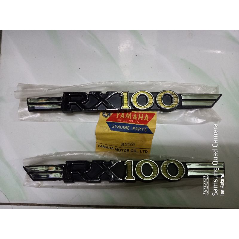 Yamaha RX100 Emblem Side Cover Yamaha RX100 | Shopee Malaysia