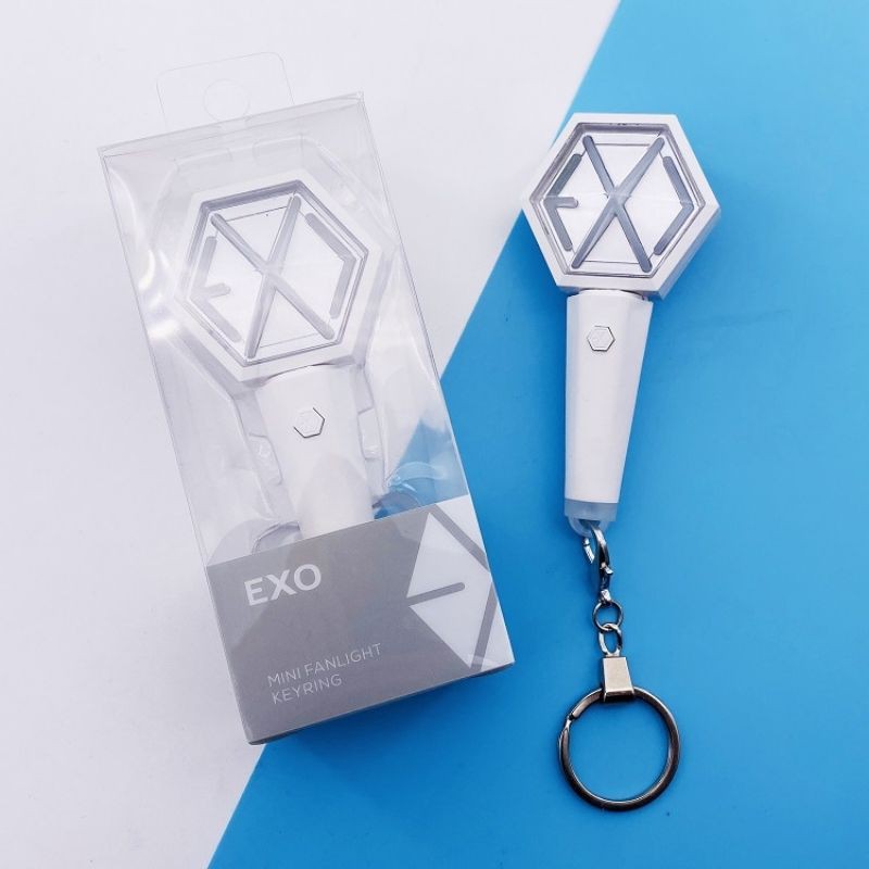 KPOP EXO Mini Fanlight Ver 3.0 Lightstick Keyring | Shopee Malaysia