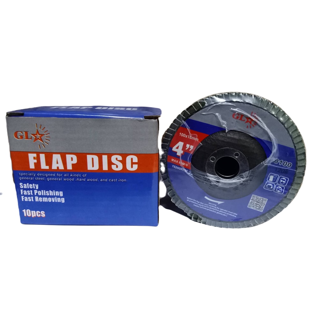 Fiber Flap Disc - GL STAR (3PCS) | Shopee Malaysia