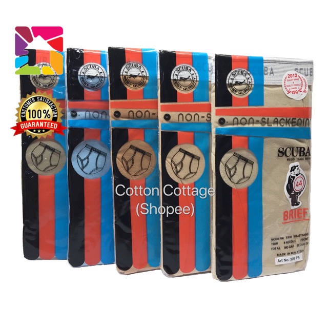 daiso SCUBA Men Extra Size Brief Underwear【309PA】Spender Lelaki ...