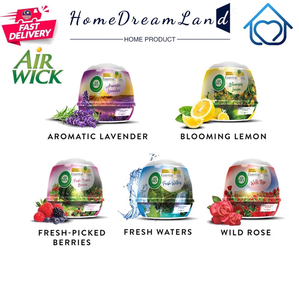 Air Wick Life Scents Air Freshener Scented Aromatic Gel Cone 180g ...