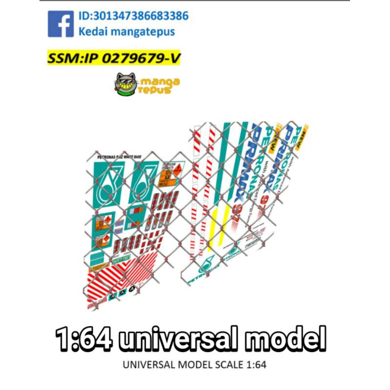 tomica hotwheels decal petronasz tanker white base plus clear base ...