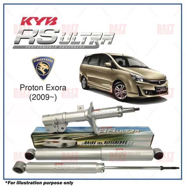 Proton Exora Front And Rear Absorber Kayaba Excel Rs Ultra | Shopee ...