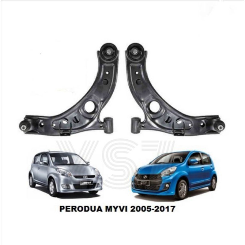 Perodua Myvi (2005-2017) Lower Arm 1 Pair Right+Left | Shopee Malaysia