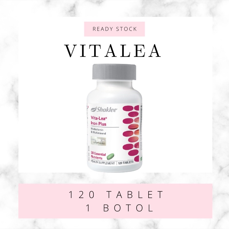 VITA-LEA IRON PLUS SHAKLEE (120 BIJI) | Shopee Malaysia