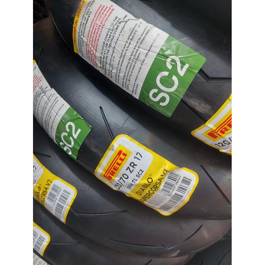 PIRELLI DIABLO SUPERCORSA SC2 V3 (Single) | Shopee Malaysia