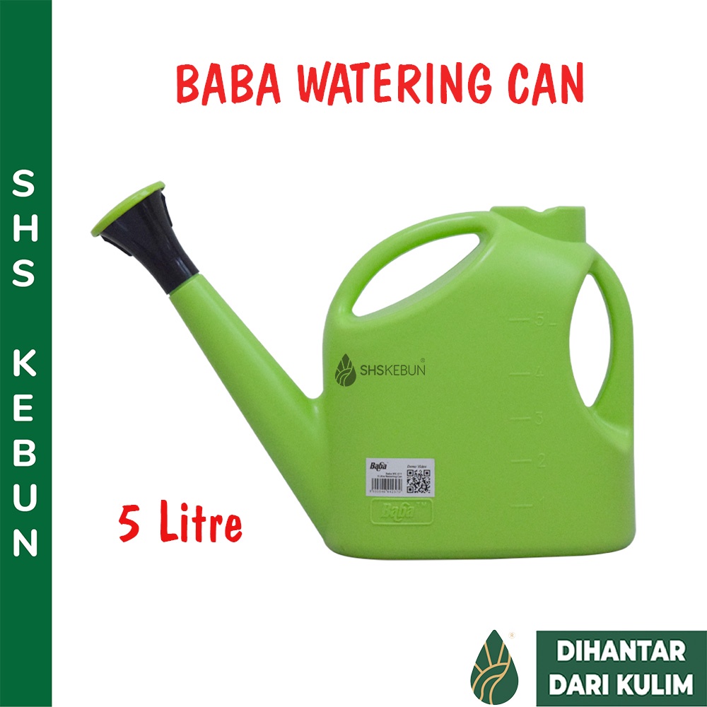 Garden Watering Can Baba WC-011 Bekas Siraman Kebun 5L 喷壶 SHS Kebun ...