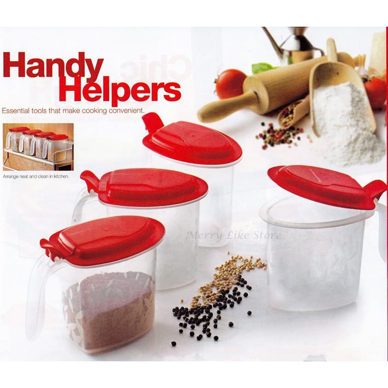 Salt N Spice Set (2) 500ml Tupperware | Shopee Malaysia