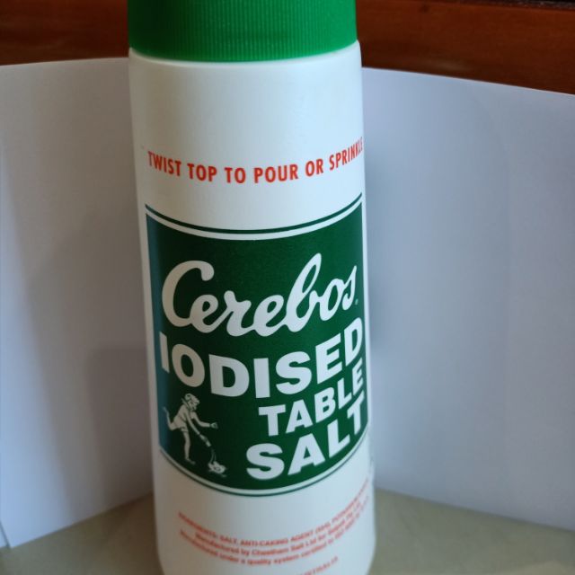 CEREBOS IODISED TABLE SALT (750g) | Shopee Malaysia