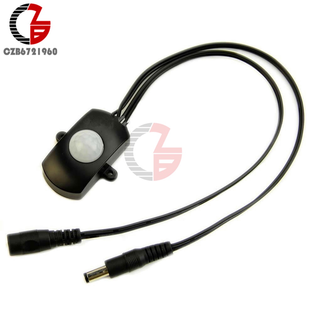 Preorder DC 5V 12V 24V 5A PIR Motion Sensor Switch Mini Infrared IR ...
