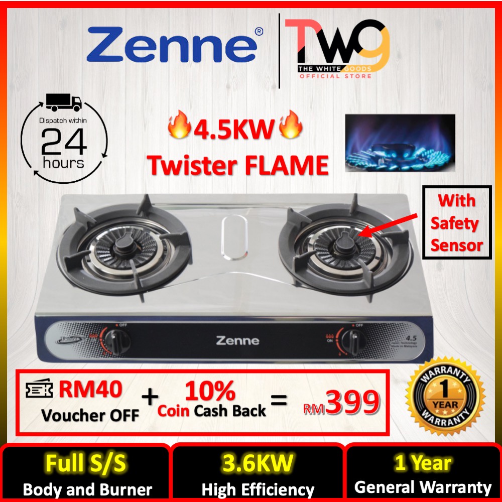[READY STOCK] Zenne KGT501B Cast Iron Safety Flame Failure Device ...