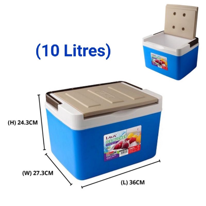 Lava Heavy Duty Ice Bucket 10Lt , 20Lt | Cooler box | Ice Box | Picnic ...