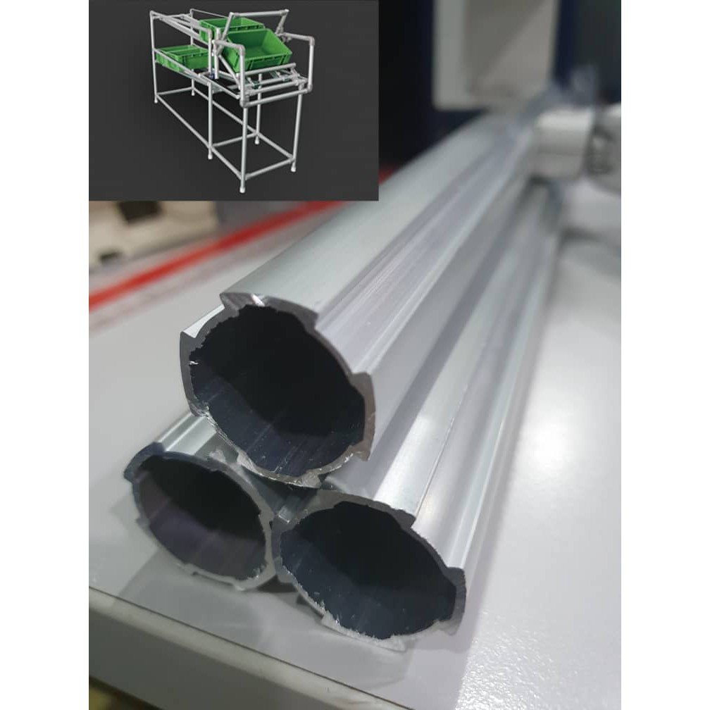 DIY ALUMINIUM PIPE / KARAKURI SYSTEM / DIY / RACK / TROLLEY / STORAGE ...