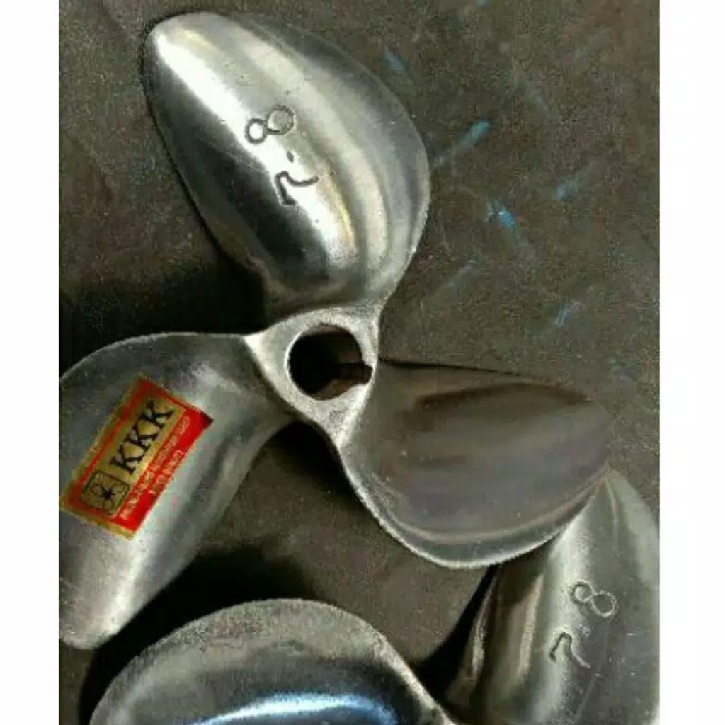 Aluminum propeller d3 x 7/8, 8/9, 9/10, 10-11 3 ketinting leaves boat ...