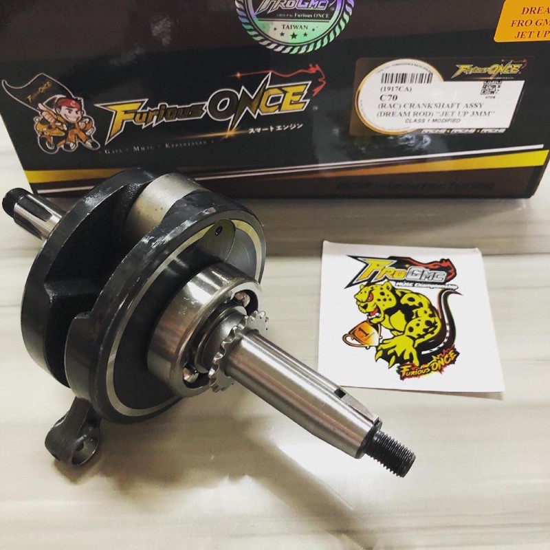 C70 Racing Crankshaft （ Class1 Modified）Jet up 3mm Dream Rod/class 1 ...