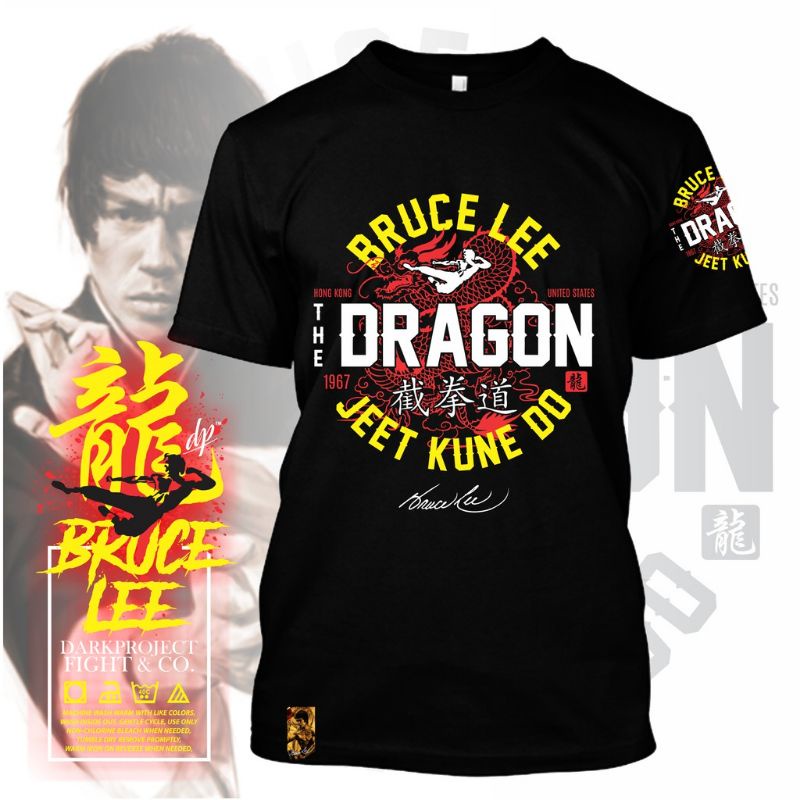 🌟 Streetwear 🌟 Bruce Lee Jeet June Do T-shirt Available big size Baju ...