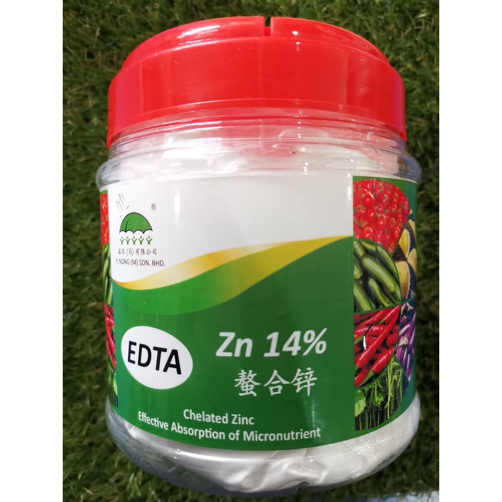 (+-1kg) Chelated Zinc YN EDTA ZN 14% | Shopee Malaysia