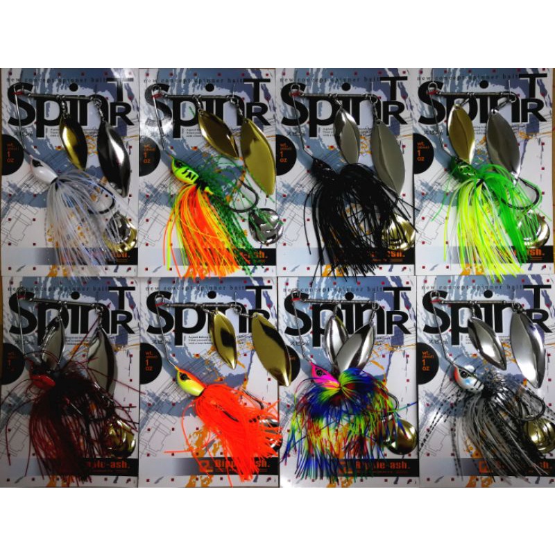Ripple Ash Spin TR Heavy Duty Spinner Bait 📌READY STOCK📌 | Shopee Malaysia