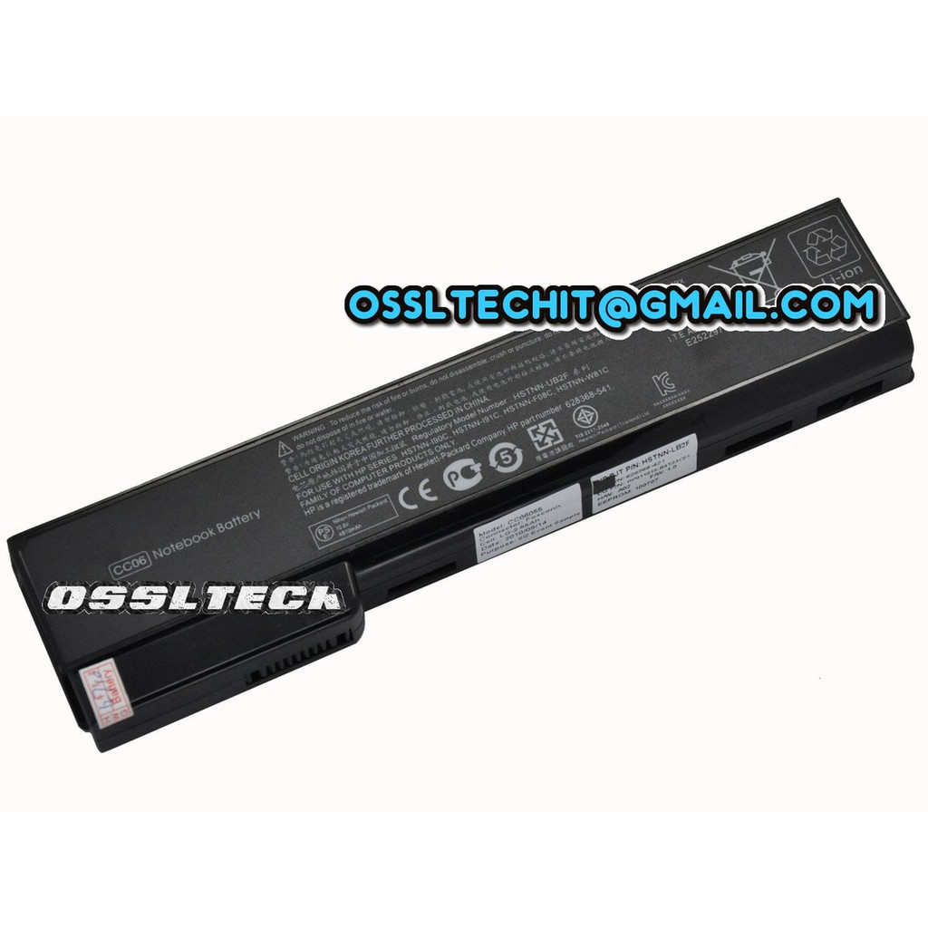 HP CC03 628670-001 CC06XL CC06 CC09 8460 Laptop Battery | Shopee Malaysia