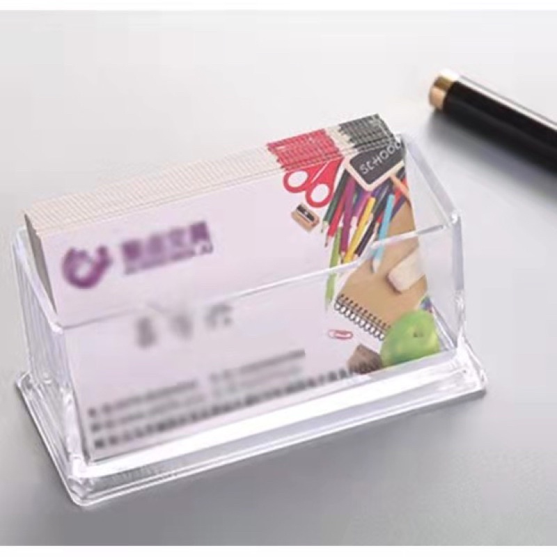 Acrylic Name Card Stand, Name Card Holder Display Combo | Shopee Malaysia