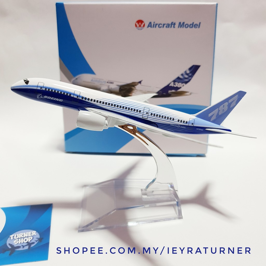Boeing 787 Dreamliner Aircraft Model 16cm Die-cast Metal Airplane ...