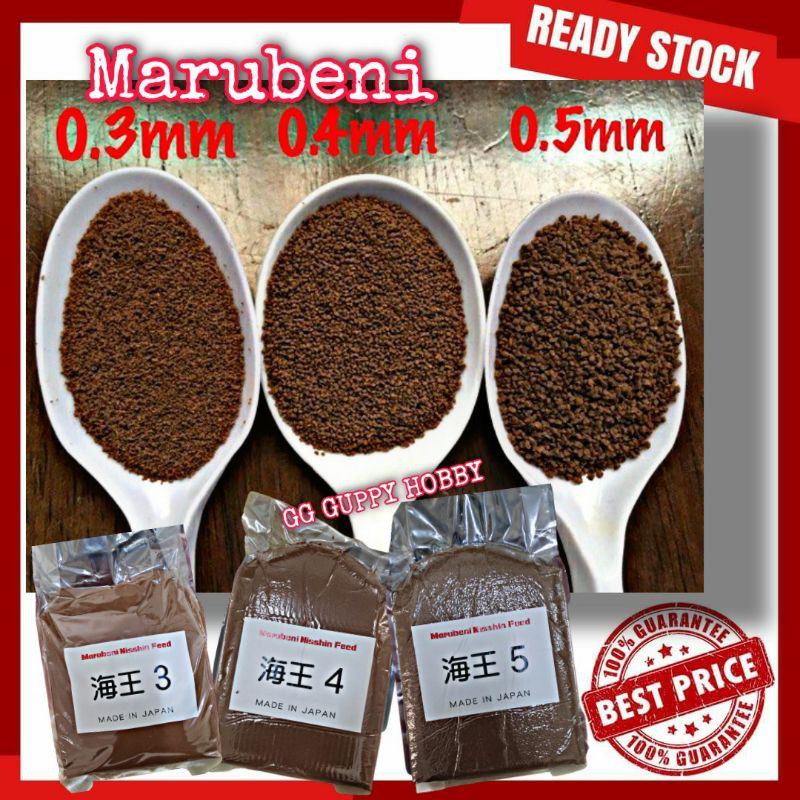 Marubeni Nisshin Feed (Pallet No 3, No 4, No 5) Ikan Guppy/ Betta/ Laga ...