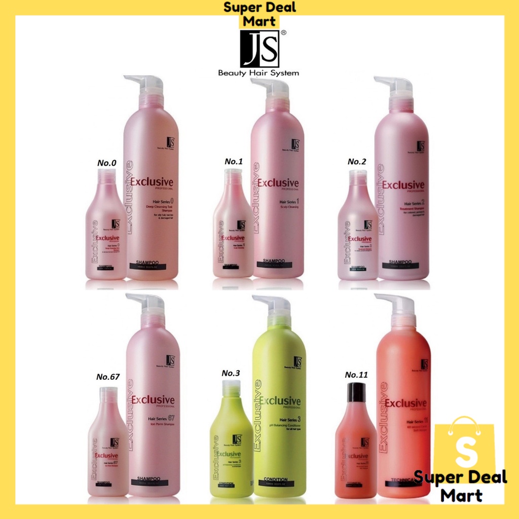 JS Beauty Hair System Shampoo / Conditioner / Carrot Mask Treatment ...