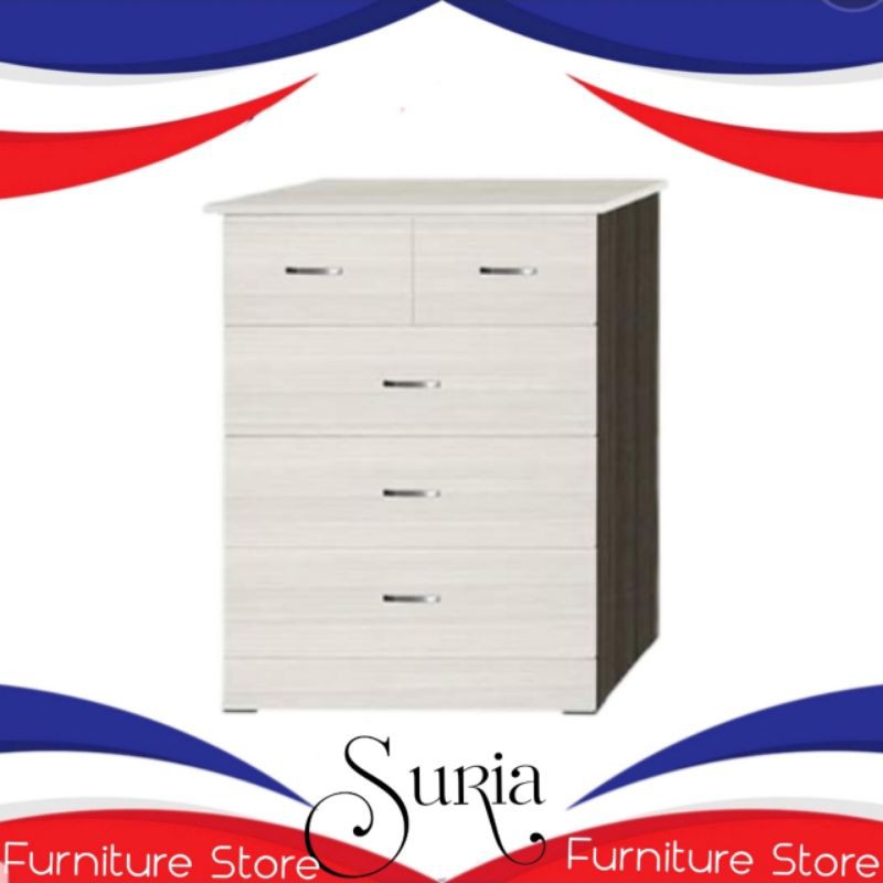 Suria-Chest Drawer/ Chest of Drawer/ Chest Of Drawers Living Room ...