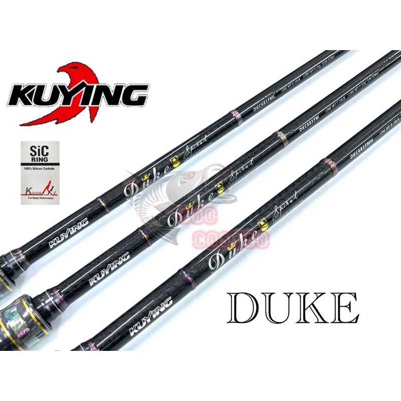 2022 New KUYING Duke Toray T1100 + M55J Baitcast Fishing Rod BC ...