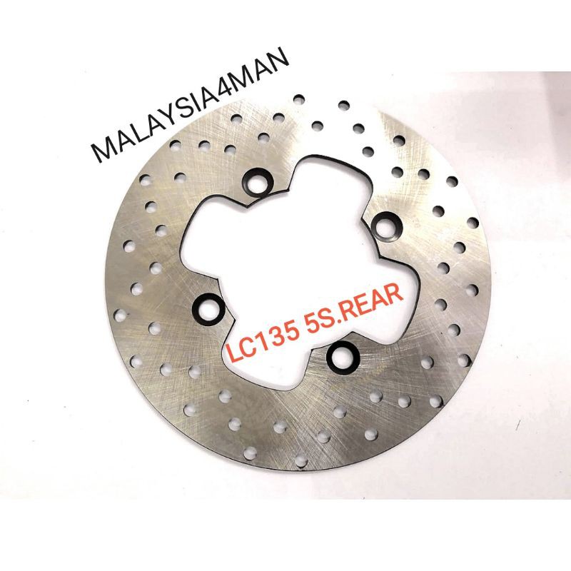LC135 5S LCV8 FI LC135 V8 REAR DISC BRAKE PLATE BELAKANG DISC PLATE ...