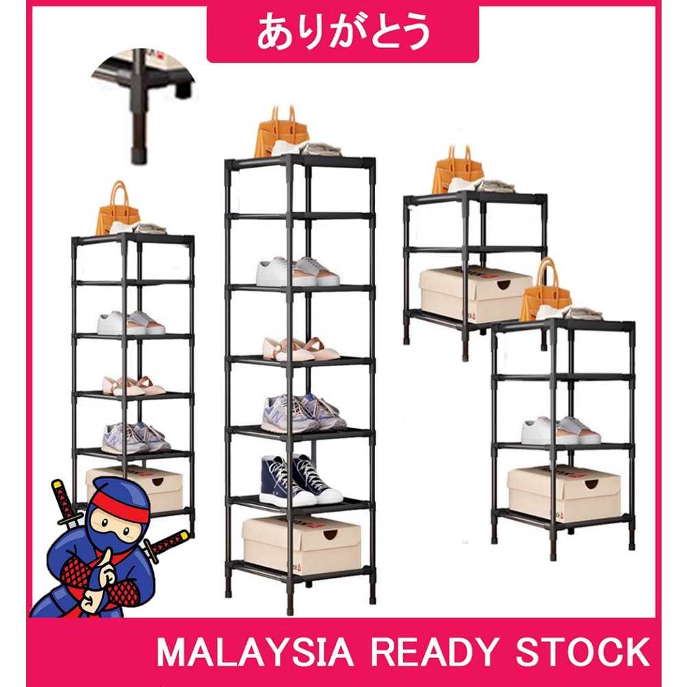 Arigatou Door Dormitory Shoe Rack Indoor Storage Space-Saving Single ...