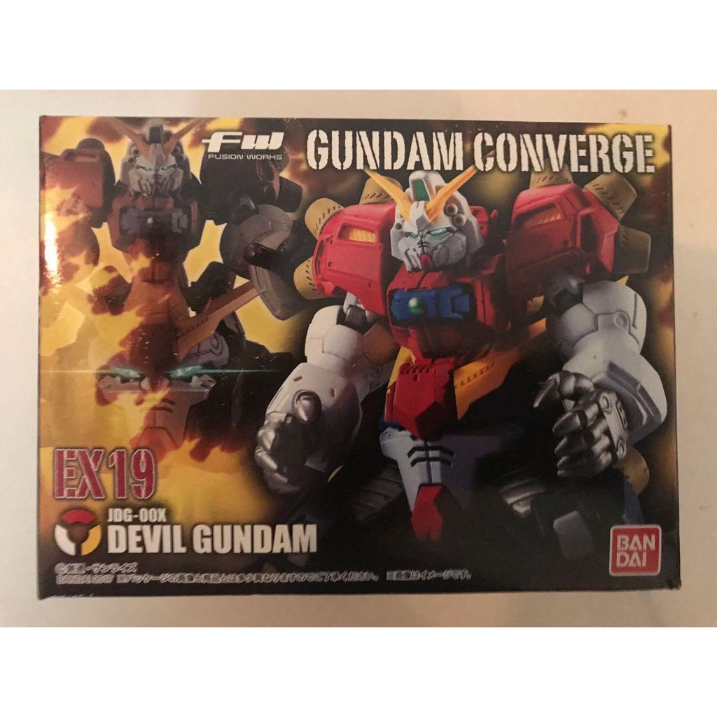 Bandai Gundam Converge EX19 JDG-00X Devil Gundam Figure | Shopee Malaysia