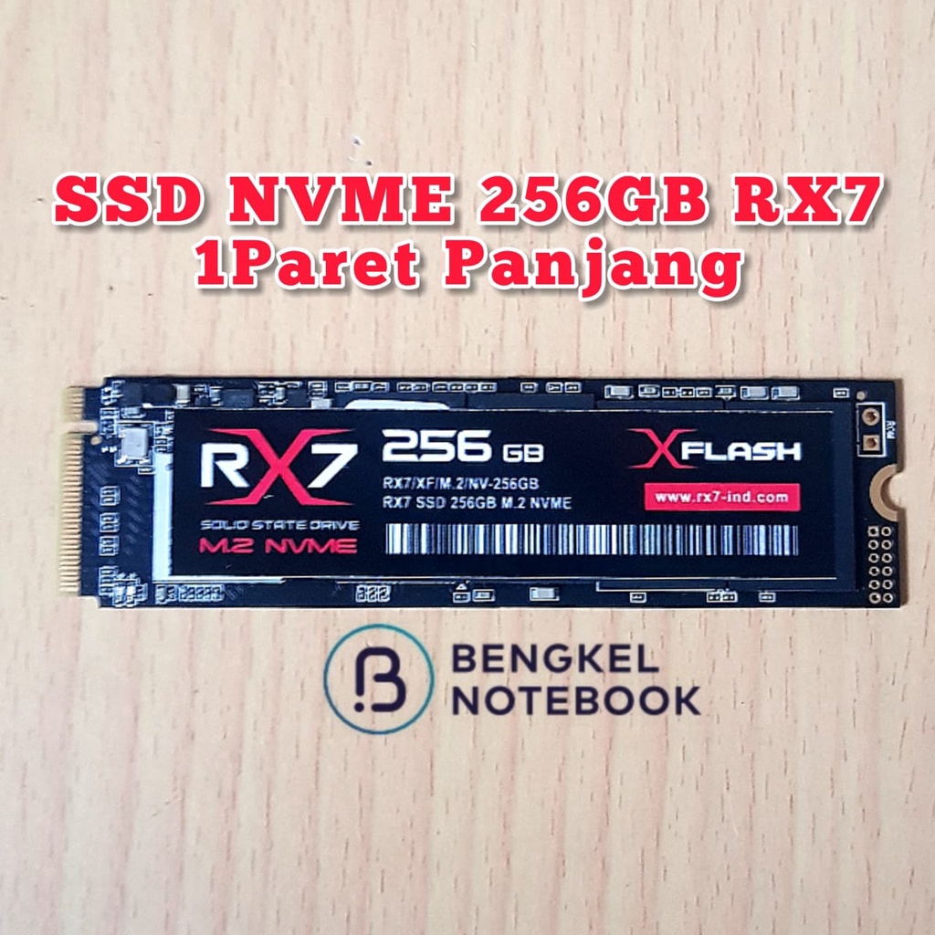Ssd M.2 NVME 256Gb RX7 1 Long Paret | Shopee Malaysia