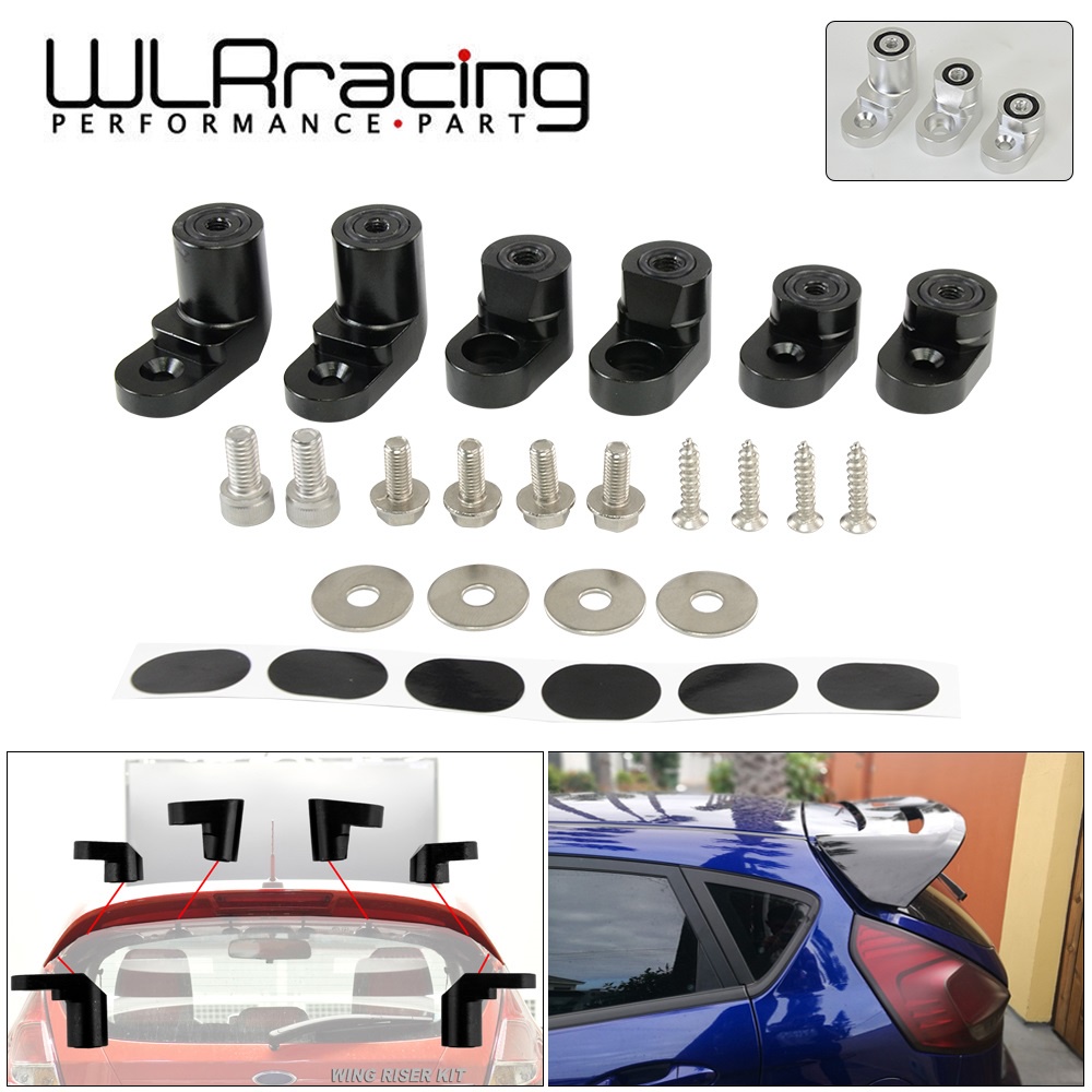 WLR - For 14-on Ford Fiesta ST Billet T-6061 Anodized Aluminum Bolt-on ...