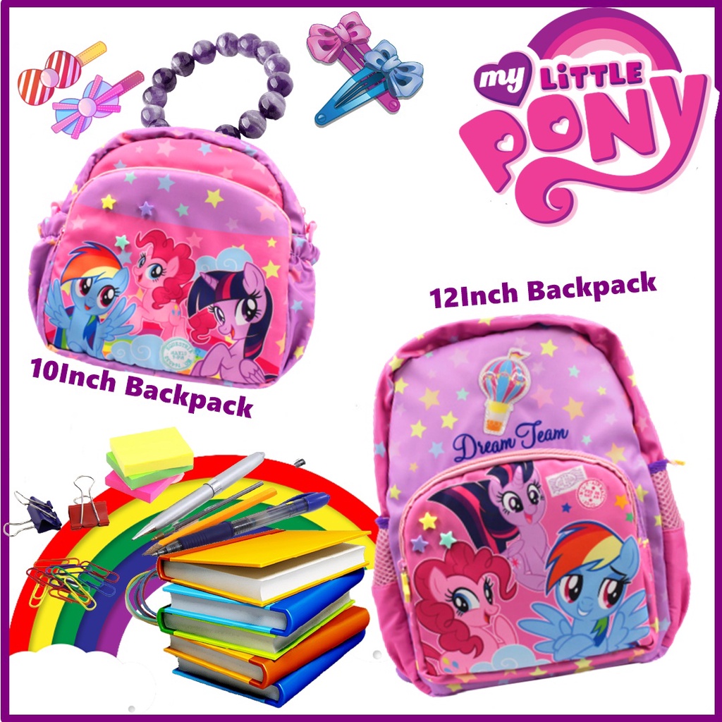 My Little Pony Kids Backpack School Bag Beg Sekolah | Shopee Malaysia