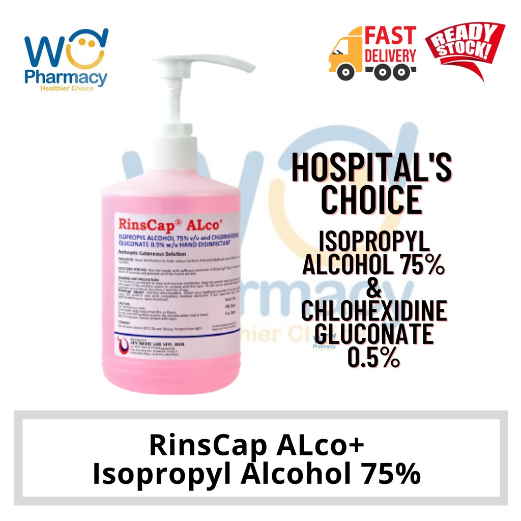 Septisol / RinsCap ALco+ Isopropyl Alcohol 75% | Hand Liquid ...