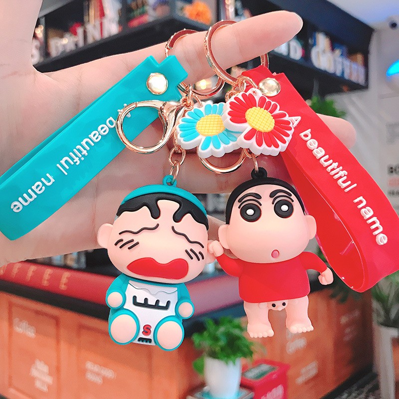 New Product Special Offer Crayon Shin-Chan Key Ring Crayon Shin-Chan ...