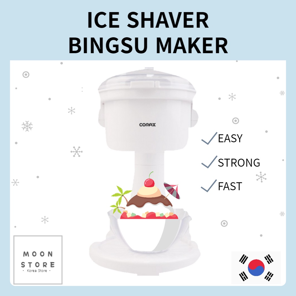 [BINGSU MAKER] SHAVED ICE AUTOMATIC MACHINE | Shopee Malaysia